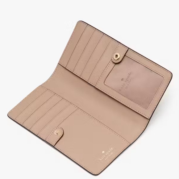 kate spade | Bags | Kate Spade Madison Saffiano Large Slim Bifold ...